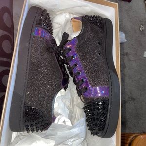 Christian Louboutin | Shoes | Christian Lou Boutin Red Bottom Sneakers ...